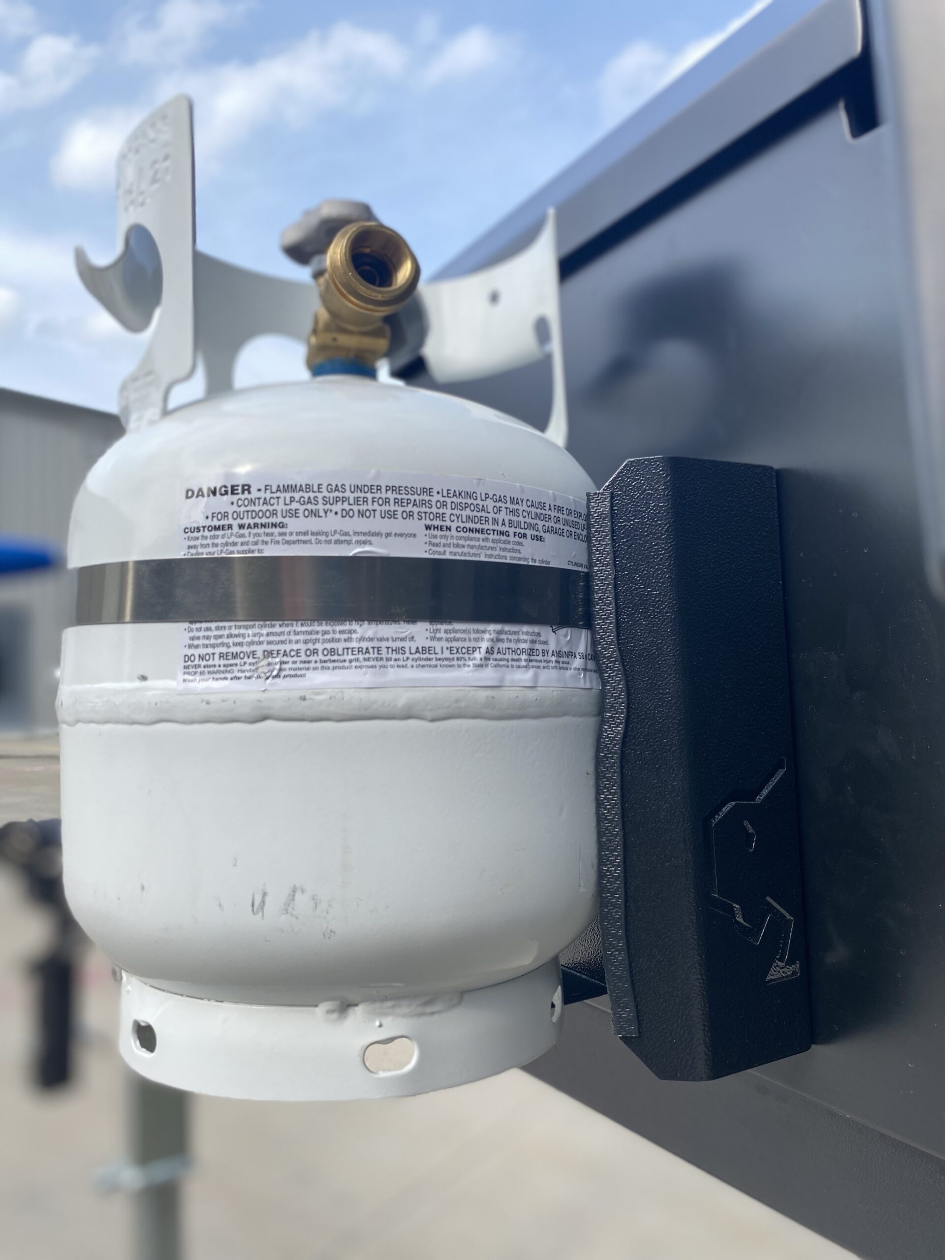 Propane Tank Bracket 5lb BADAC Adventure Co
